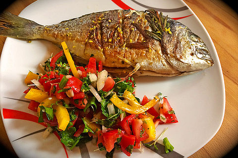 Türkischer Salat mit Minze von Koelkast