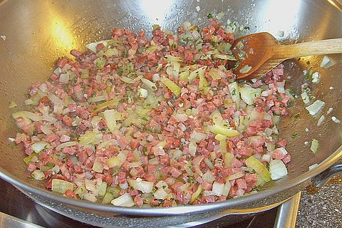 Brechbohnen aus der großen Pfanne von der-rotter | Chefkoch