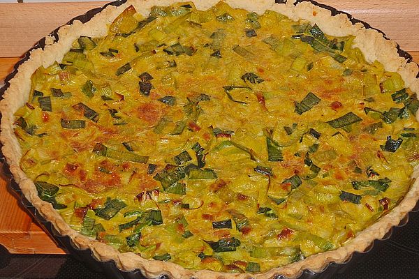 Lauch - Quiche mit Curry von Aennica | Chefkoch