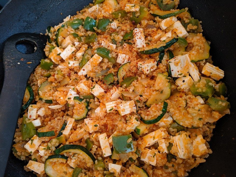 Bulgur - Gemüse - Pfanne von Sandy83 | Chefkoch