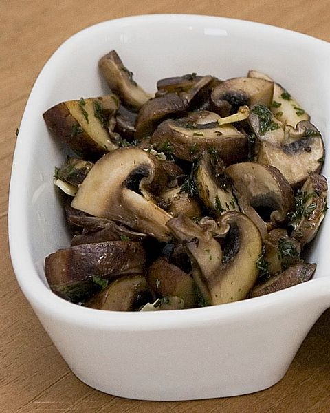 Gebratene Champignons von Utee