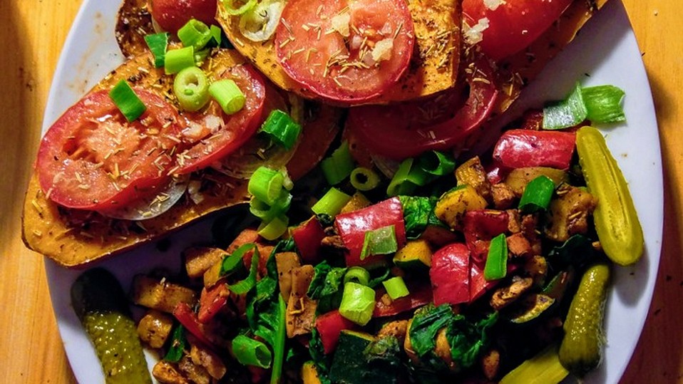 Gebackene Süßkartoffeln von monddrache