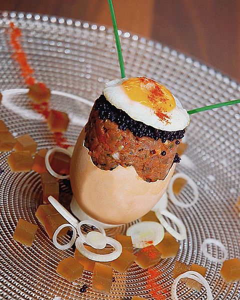 Tatar vom Beef und Matjes "Hanseatic Style" von Fiefhusener