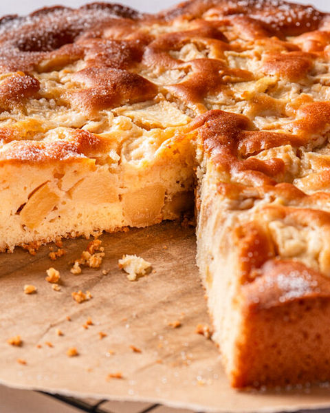 Versunkener Apfelkuchen von Kruemelchen26