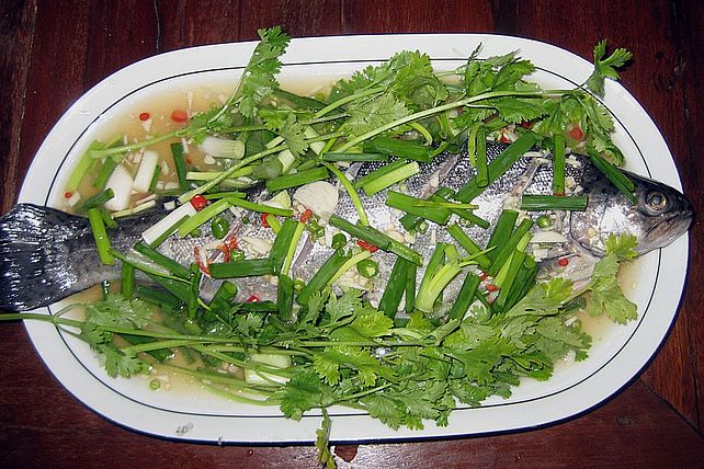 Plah Nüng Manao Prik Sod von Dorry| Chefkoch