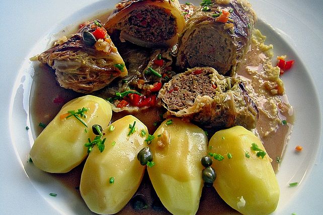 Wirsingrouladen von knuspernudel| Chefkoch