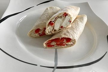 Paprika - Feta - Wrap von keimola| Chefkoch