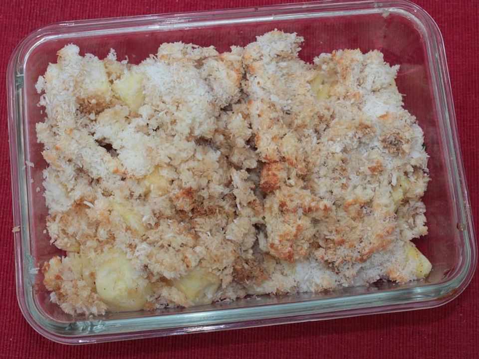 Ananas - Crumble von Nessiezg| Chefkoch