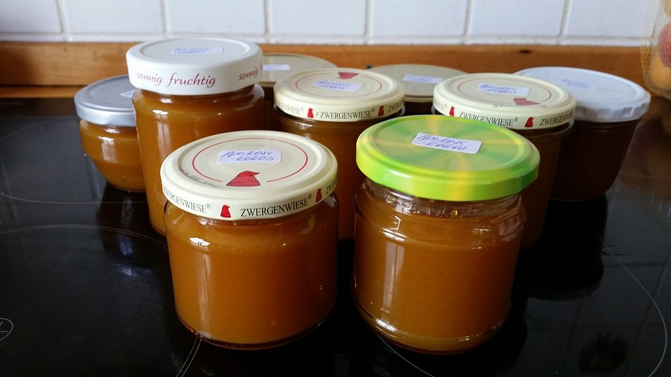Aprikosenmarmelade mit Kokos von streiti