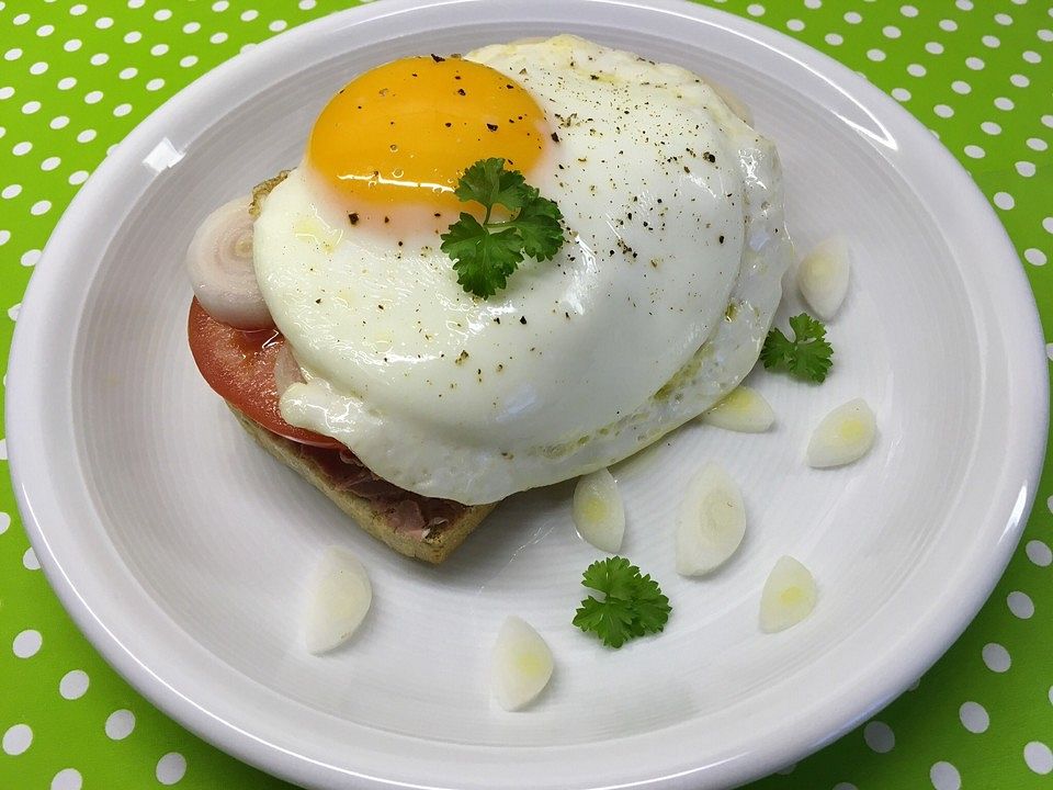 Leberwurstbrot mit Tomaten, Zwiebeln und Ei von Zillo | Chefkoch