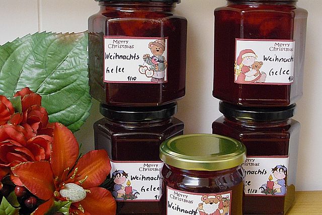 Wunderschne Weihnachtsgelee Selber Machen Bild