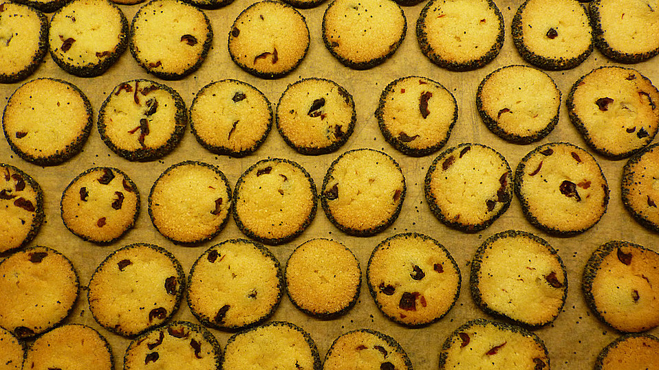 Cranberry - Mohn - Cookies von Momo-Maus