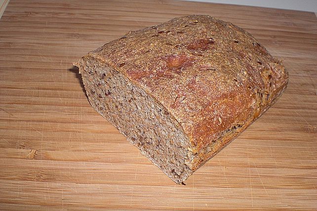Vollkornbrot mit Leinsamen von Fudge| Chefkoch