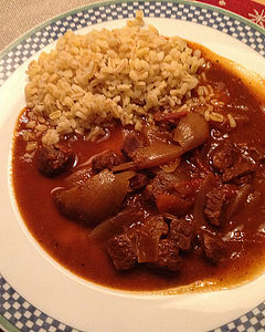 Stifado mit Rindfleisch und Schalotten von Schwarzteetrinkerin