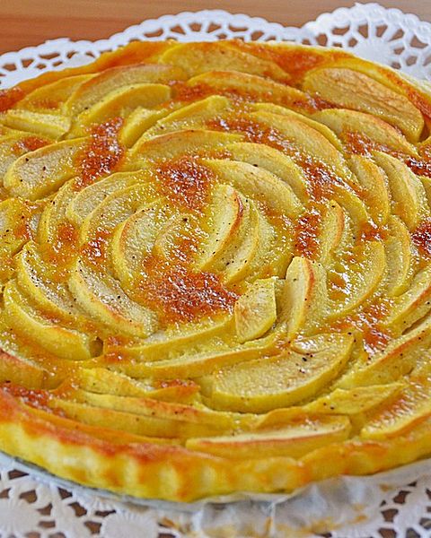 Marlies' französische Apfeltarte von BärbelW
