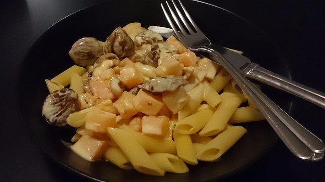 Kürbis - Maroni - Pasta von LaCarmencita