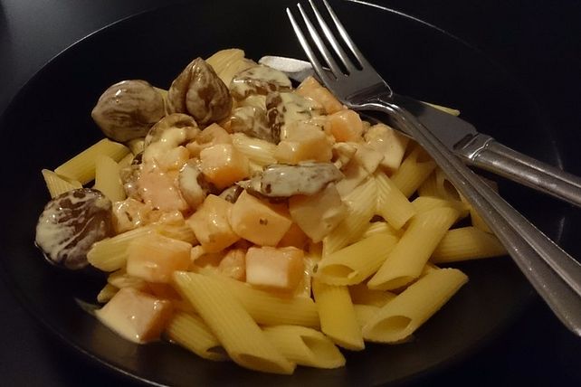 Kürbis - Maroni - Pasta von LaCarmencita| Chefkoch