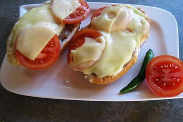 Überbackenes Hackepeter - Brötchen von jojo60| Chefkoch