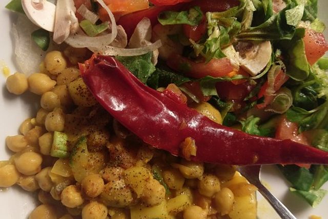 Juliets indisches Kichererbsen-Curry von Juliet15