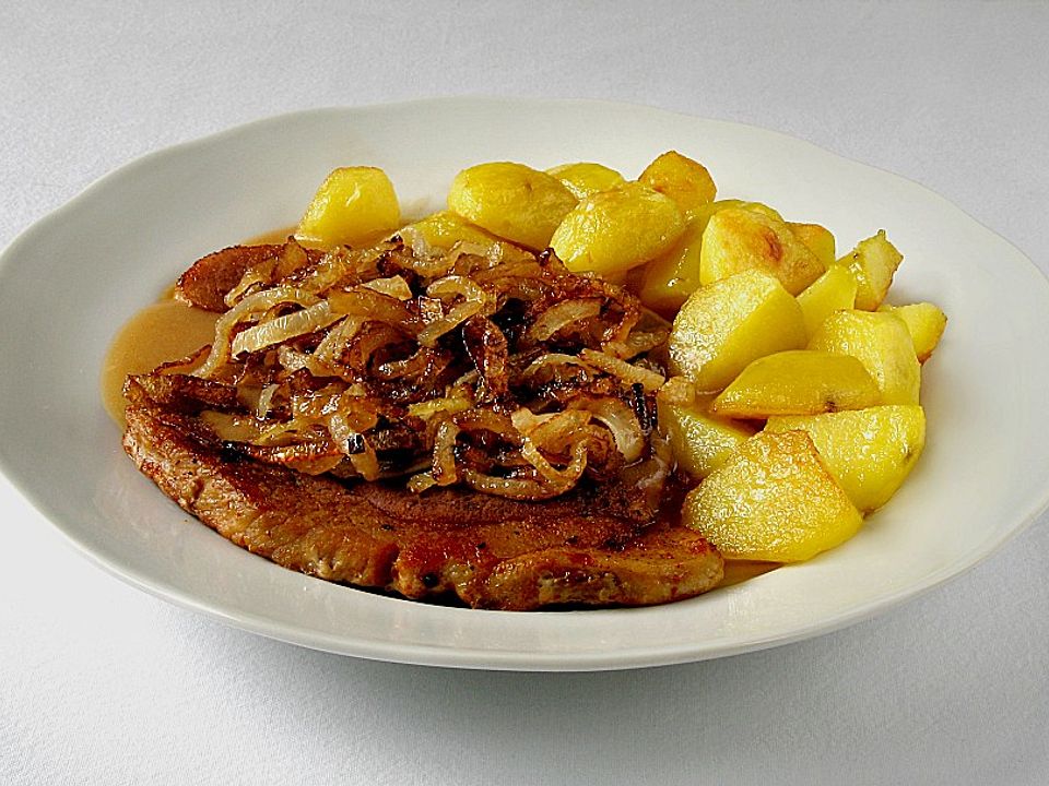 Wiener Zwiebelrostbraten von Pfaffi| Chefkoch