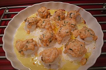 Fisch mit Mütze von ronomu| Chefkoch