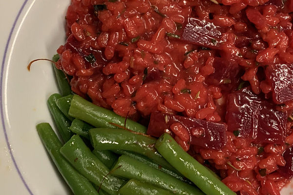 Rote Bete - Risotto von amabu | Chefkoch