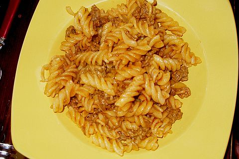 Spirelli mit Hack von Maja72| Chefkoch