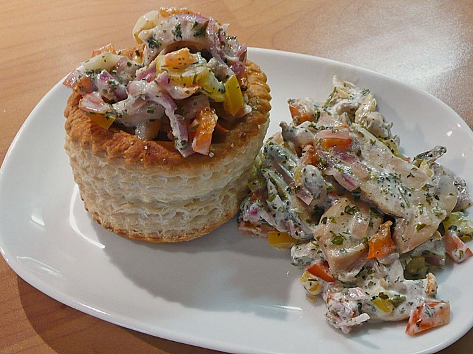 Paprika - Champignon - Pastetchen von mme49 | Chefkoch