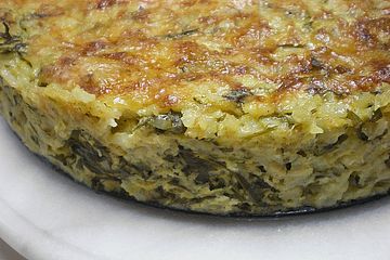Zucchini - Rucola - Reis - Torte| Chefkoch