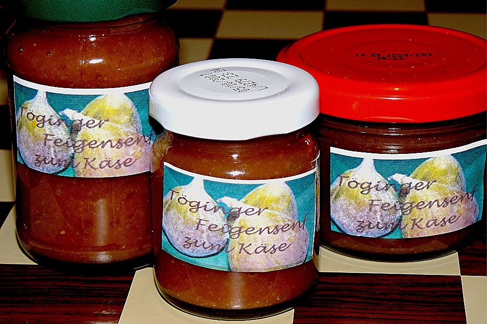 Töginger Feigensenf zu Käse von Herta
