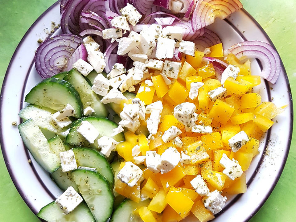 Paprika - Gurken - Salat | Chefkoch