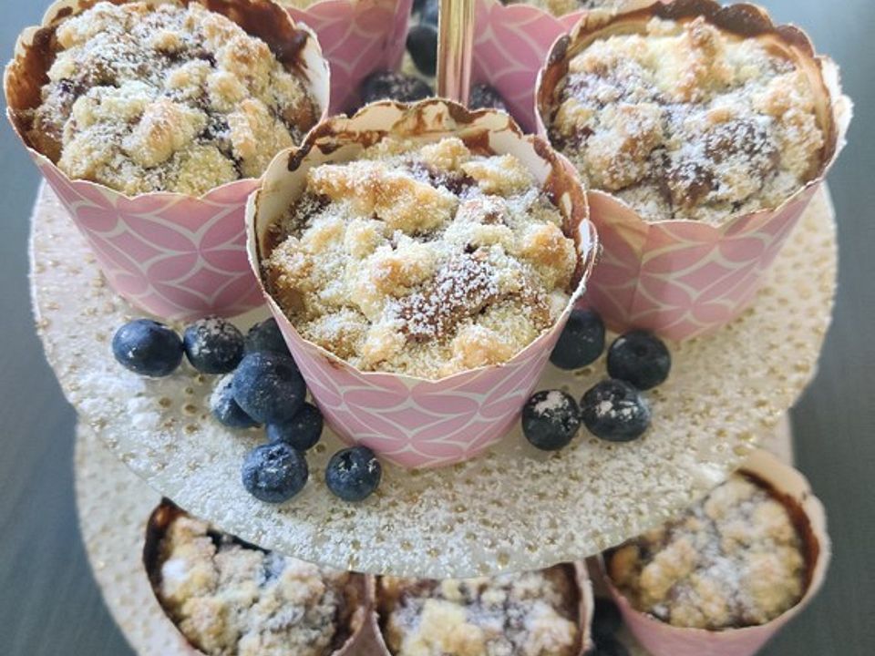Himbeer-Muffins mit Streuseln von Brotfan63| Chefkoch