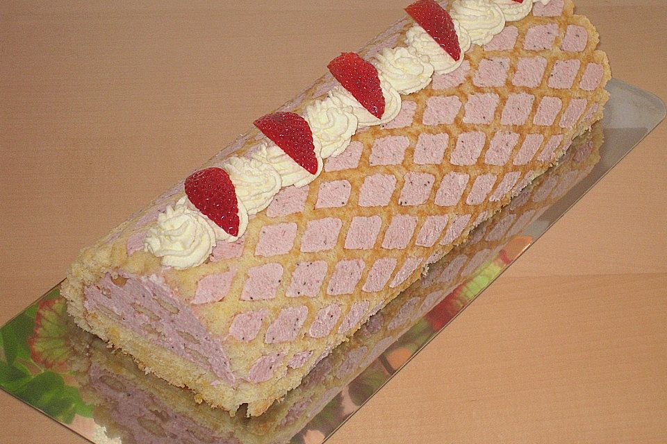Erdbeer - Biskotten - Torte von Rocky73