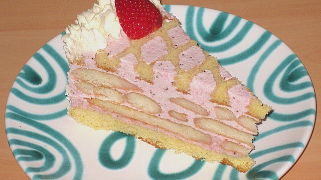 Erdbeer - Biskotten - Torte von Rocky73