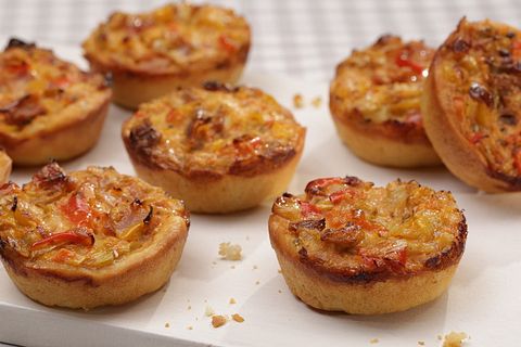 Mini-Party-Quiches von CookingJulie| Chefkoch