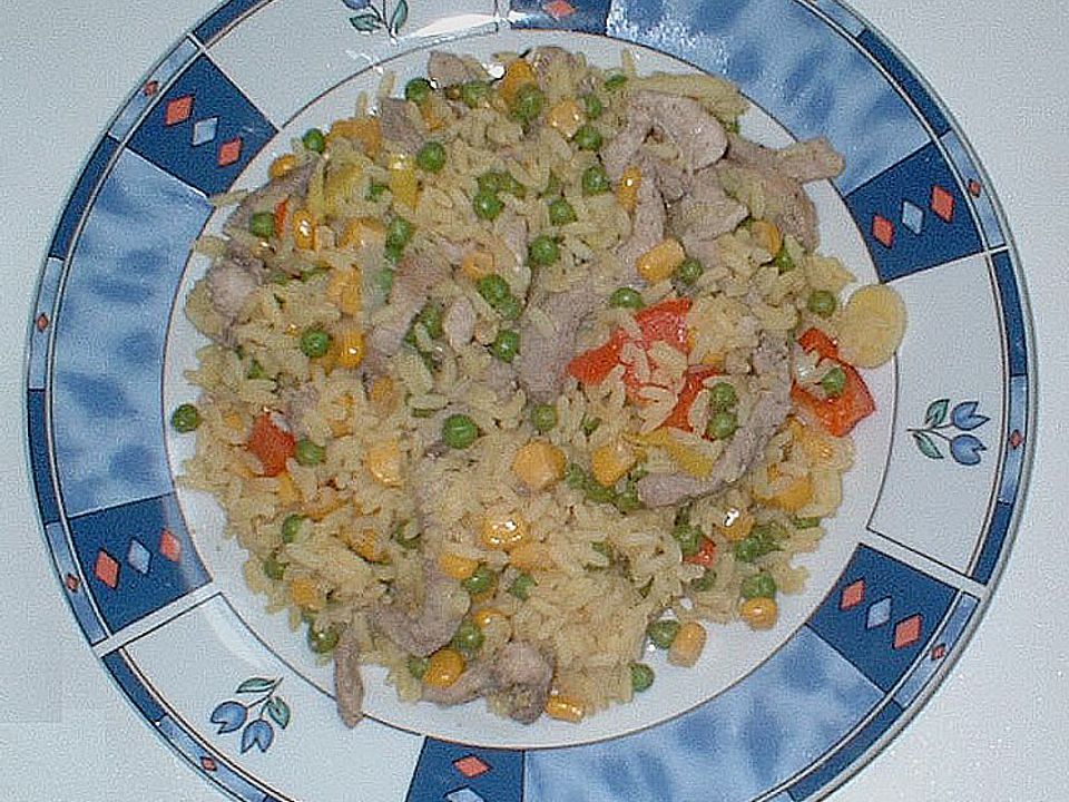 Bunte Reispfanne von Penny| Chefkoch