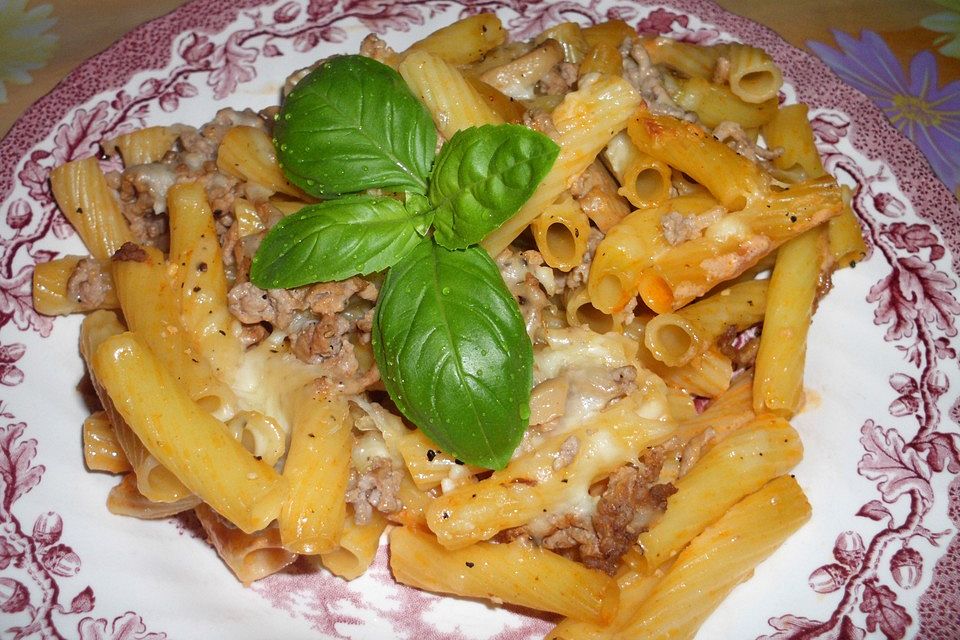 Nudel Hack Gratin