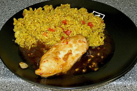 Urmelis cremig, feuriger Masala - Reis auf indische Art von urmeli75 ...