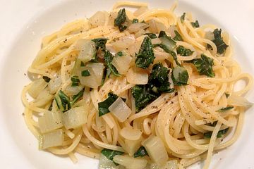 Mangold - Spaghetti von zarautz| Chefkoch