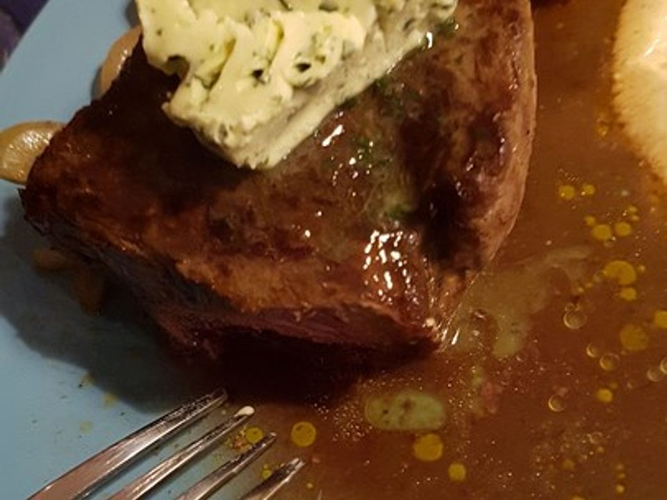 Filetsteak mit Käse - Pilz - Sauce von sebudia| Chefkoch