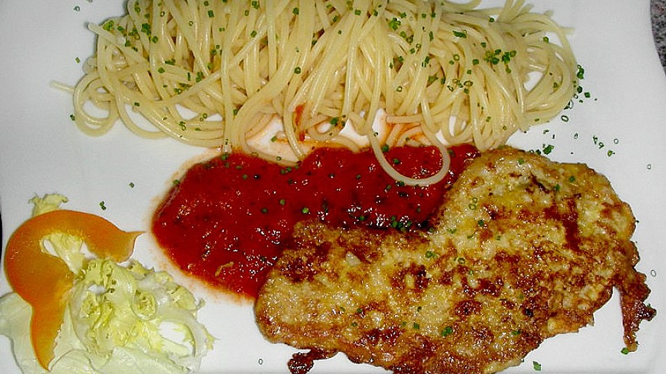 Schnitzel Mit Ei Panade