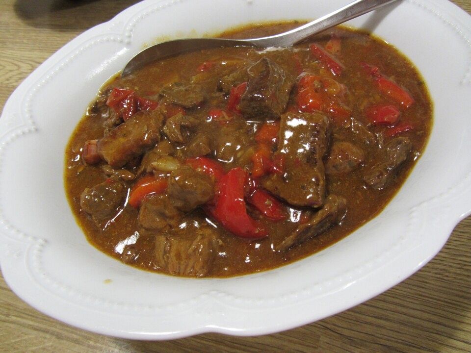 Rindergulasch mit Paprika| Chefkoch