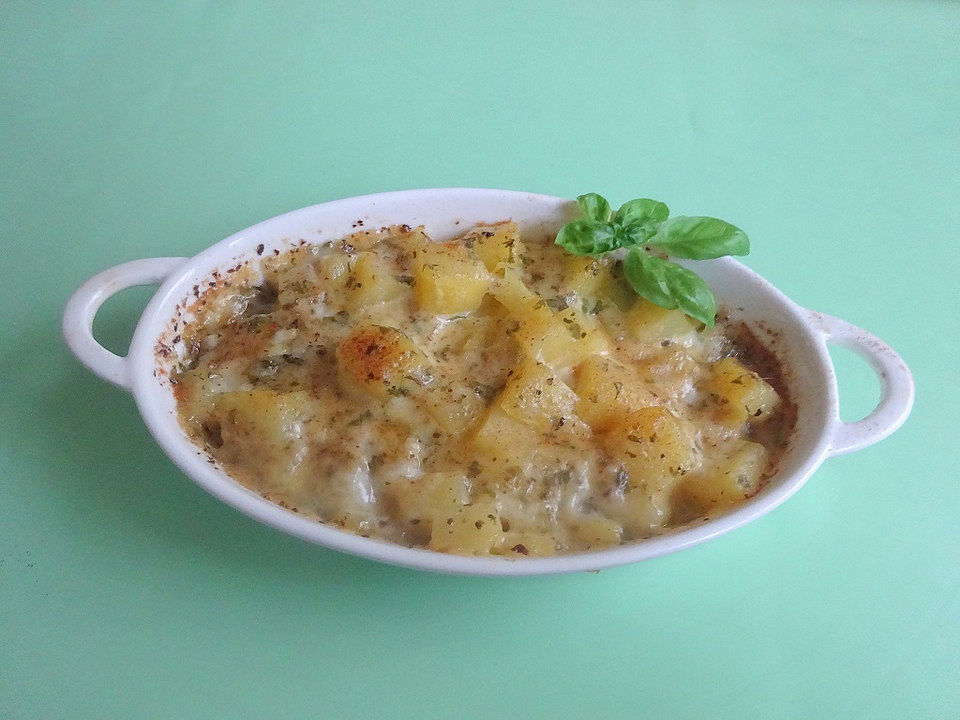 Überbackene Kartoffeln auf die leckere Art von chinchilli| Chefkoch