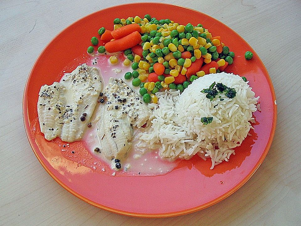 Schollenfilet in Pfeffersauce| Chefkoch