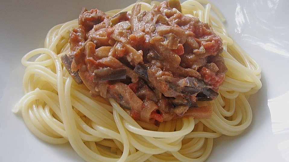 Auberginensoße für Pasta von shelali