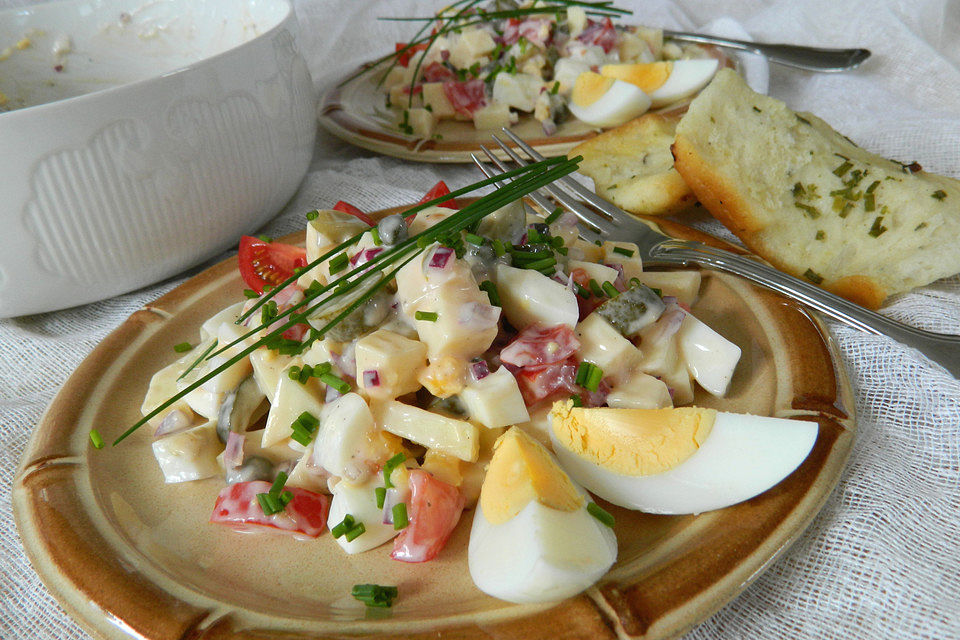 Käse Eier Salat