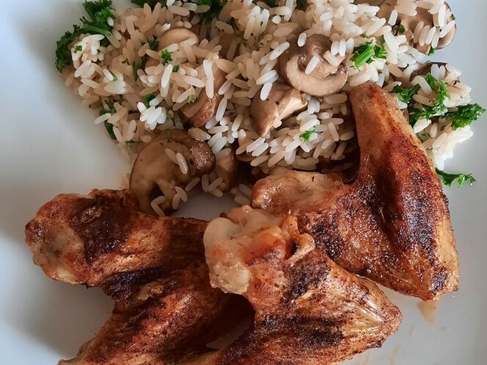 Gebratener Butterreis mit Champignons von Ronja123| Chefkoch