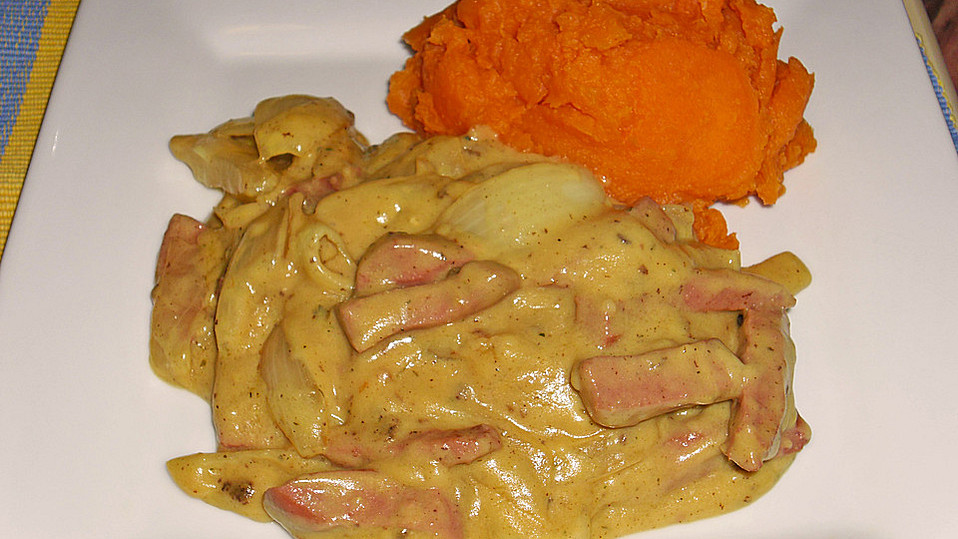 Fleischwurst - Zwiebel - Senf - Ragout von AnjaInge