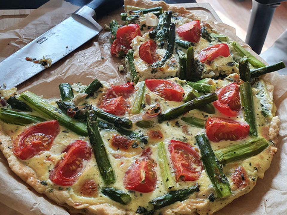 Spargelquiche von Bali-Bine | Chefkoch
