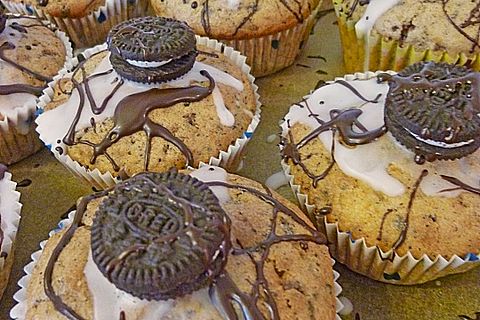 Oreo Muffins von pinktroublebee
